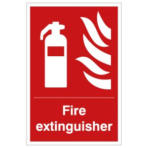 Fire Bucket Sign