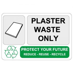 Metal Waste Only Sign