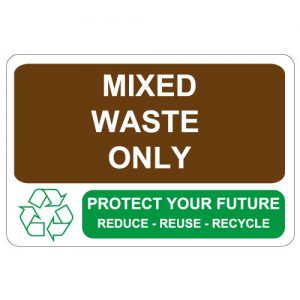 Hazardous Waste Only Sign